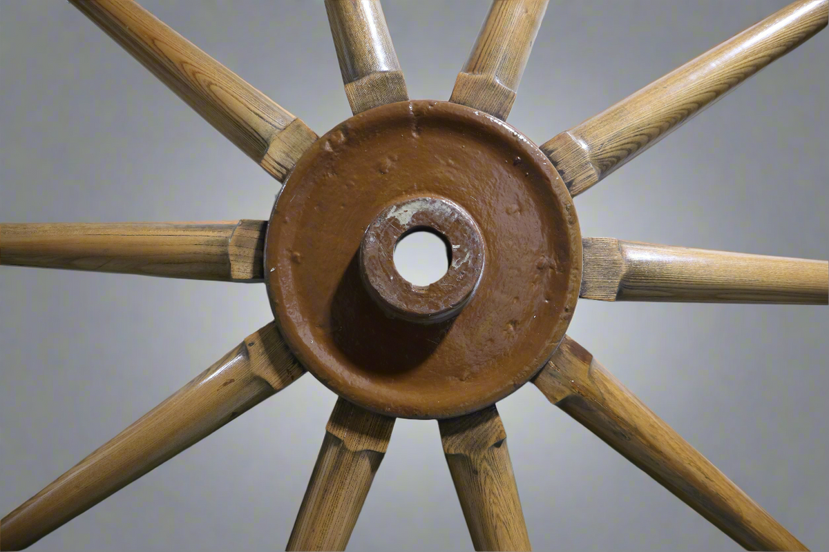 Impressive 72-Inch Antique Nautical Maritime Ship Wheel – The Vault by ...