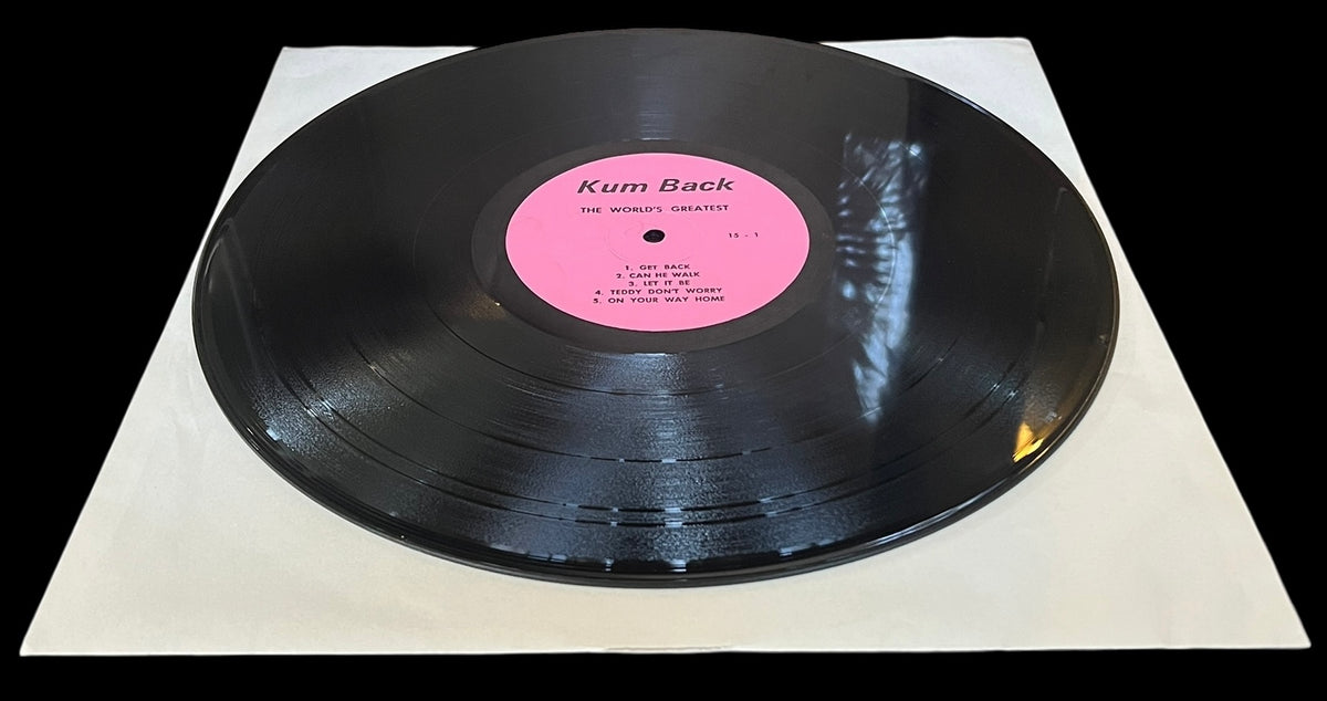 Vintage The Beatles Kum Back The Worlds Greatest Bootleg Vinyl Record ...