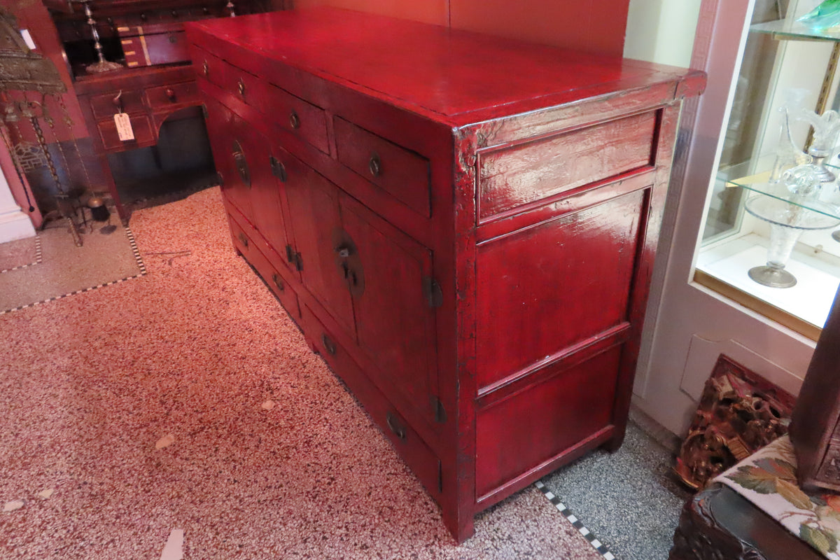 19th Century Chinese Red Lacquered Chest – The Vault by Gary Germer